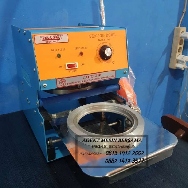 Jual Mesin Sealing Bowl Mesin Press Mangkok Bowl Sealer Et-w2 Di Seller ...
