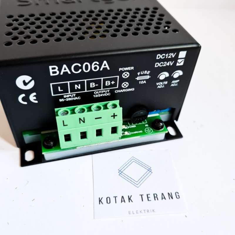 Promo Promo Of The Month Battery Charger Smartgen Bac06a-24v Bac 06a 24v 5a 6a Original Promo Of ...