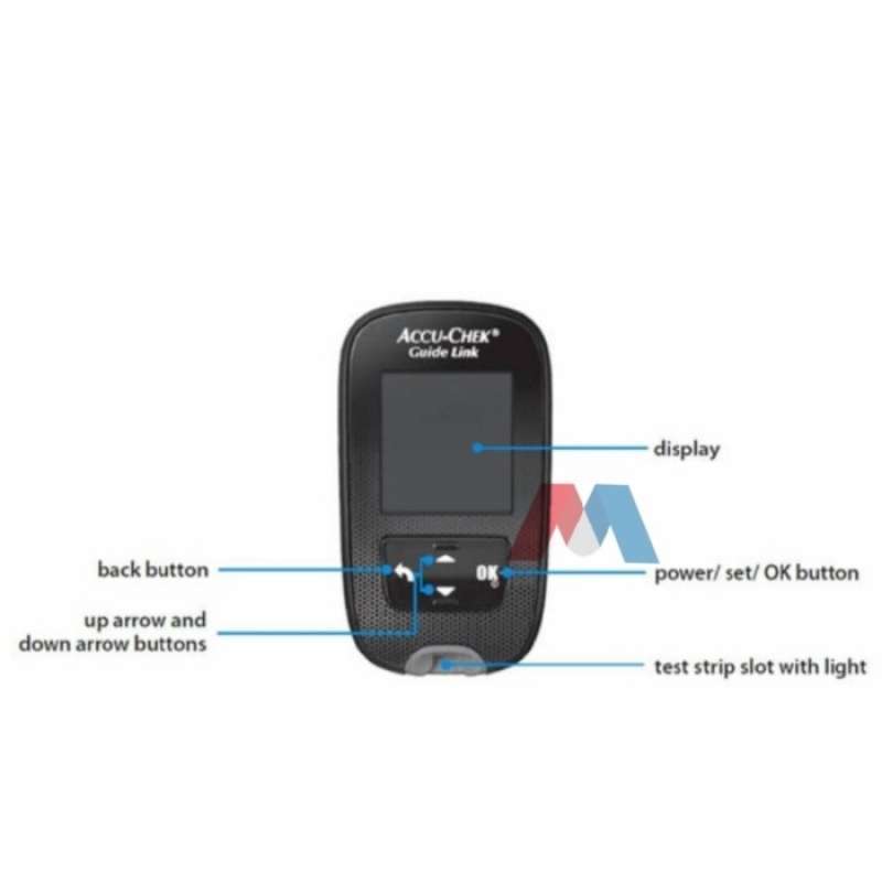 Promo Alat Accucheck Guide Blood Glucose Meter Accu Check + Strip 25 ...