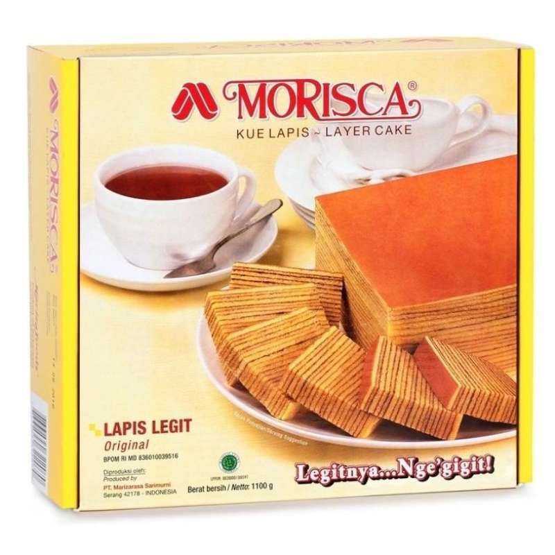 Jual lapis legit morisca 1100g/kue lapis/morisca di Seller Sollah cell ...