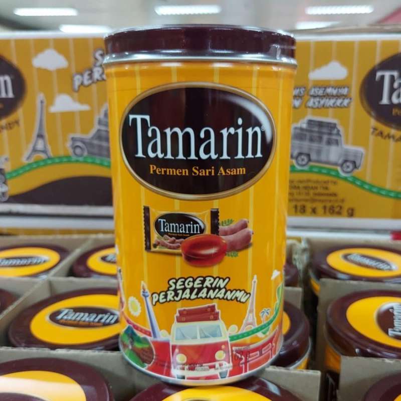 Jual permen fetive/permen tamarin 162gr/permen kaleng di Seller Sollah ...