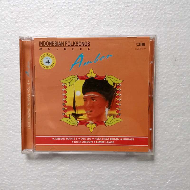 Promo CD Musik Audio Indonesian Folk Songs Ambon ( Lagu Rakyat Pilihan ...