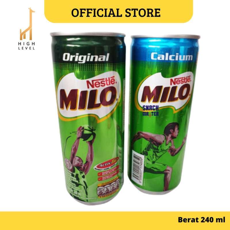 Jual SUSU NESTLE MILO KALENG ACTIVE-GO HIGH CALCIUM 240ML di Seller ...
