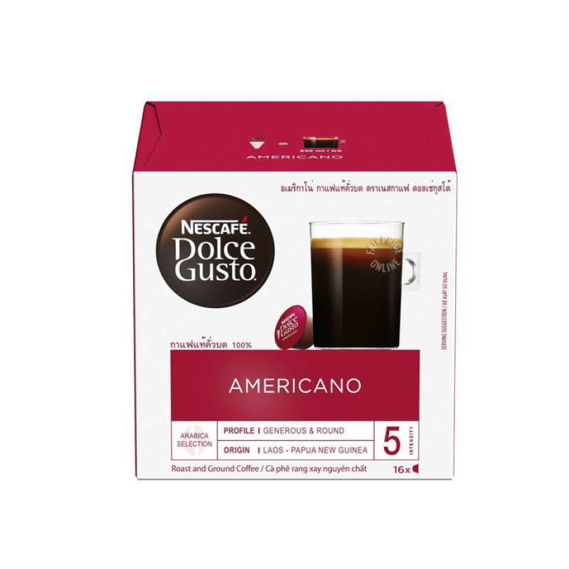 Jual Nescafe Dolce Gusto Americano 16 Coffee Capsules di Seller TokCau - Glodok, Kota Jakarta ...