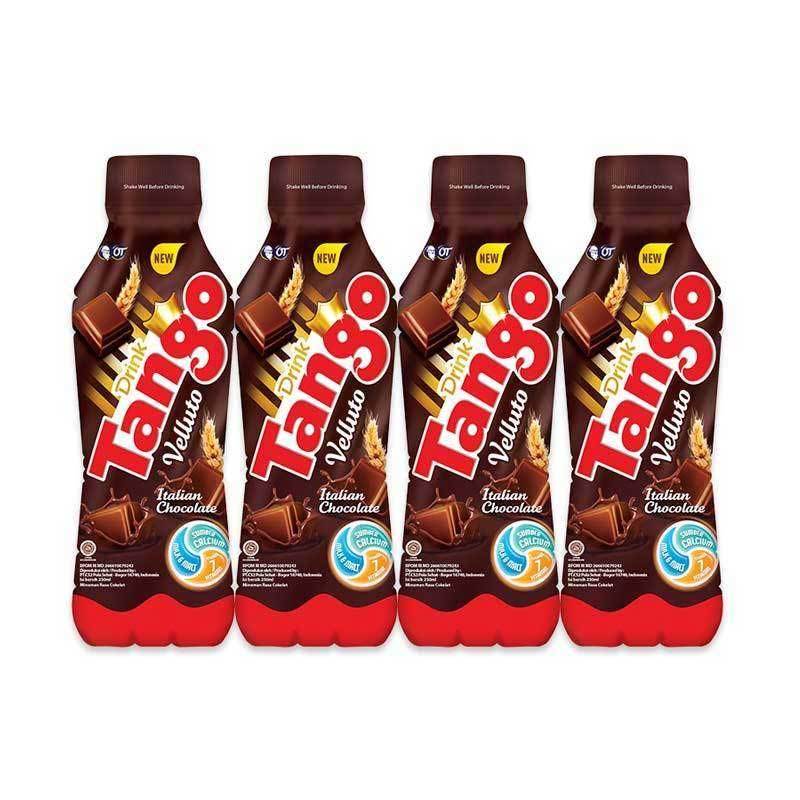 Jual WHS - Velluto Tango Drink Minuman Cokelat [Set Bundle/ 250 mL/ 4 ...