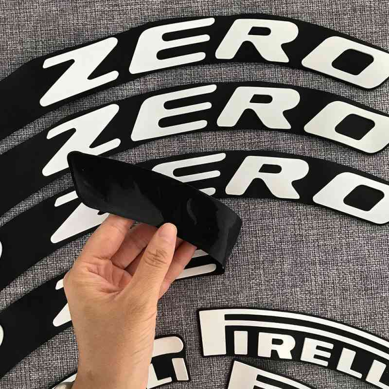 Jual (1 PZERO IRELLI) 3D Ban Mobil Huruf Stiker Ban Huruf Roda Logo ...