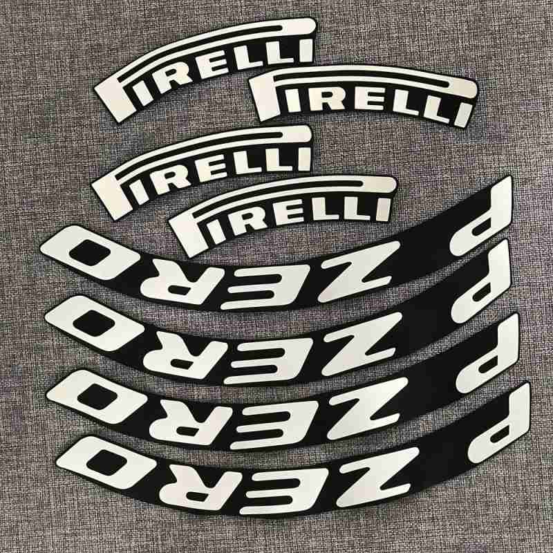 Jual (1 PZERO IRELLI) 3D Ban Mobil Huruf Stiker Ban Huruf Roda Logo ...