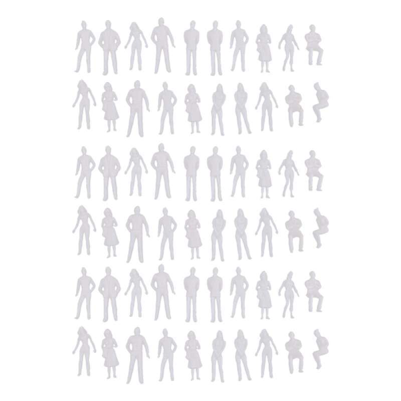 Jual 60Pieces 1 50 Scale Unpainted Model People Architectural Kit Di jual-60pieces-1-50-scale-unpainted-model-people-architectural-kit-di