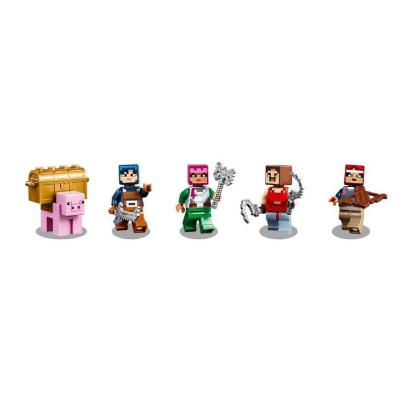Jual Lego Minecraft 21163 The Redstone Battle World Of Dungeon Players ...