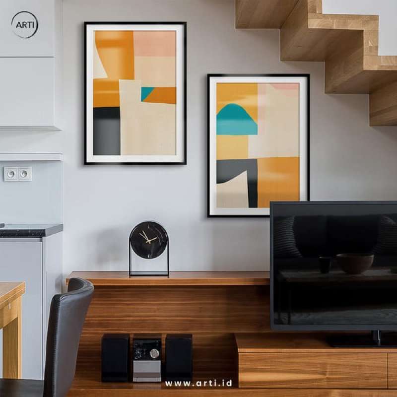 Jual LUKISAN Lukisan Dinding Set - The Wanderer - 40x60 Matte - Black ...