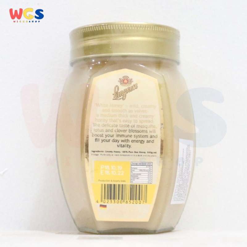 Jual Langnese White Honey Mild & Creamy 500 Gr - Madu Putih Di Seller ...