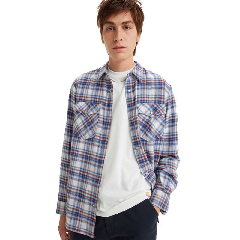 Jual Levi's® Men's Relaxed Fit Western Shirt (a1919-0022) - Xl Di ...