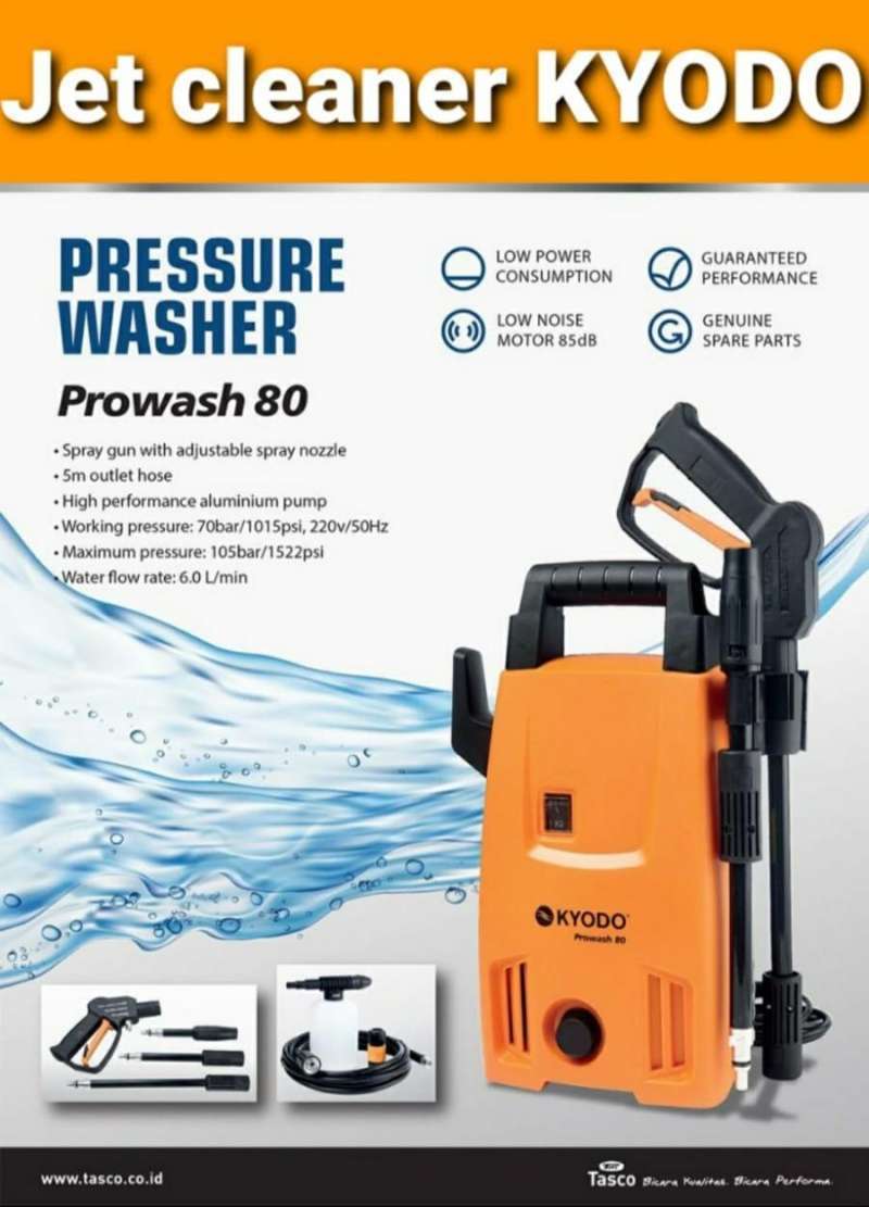 Jual Jet Cleaner Kyodo Prowash 80 / Alat Steam Cuci Motor Skl Laguna 70 ...
