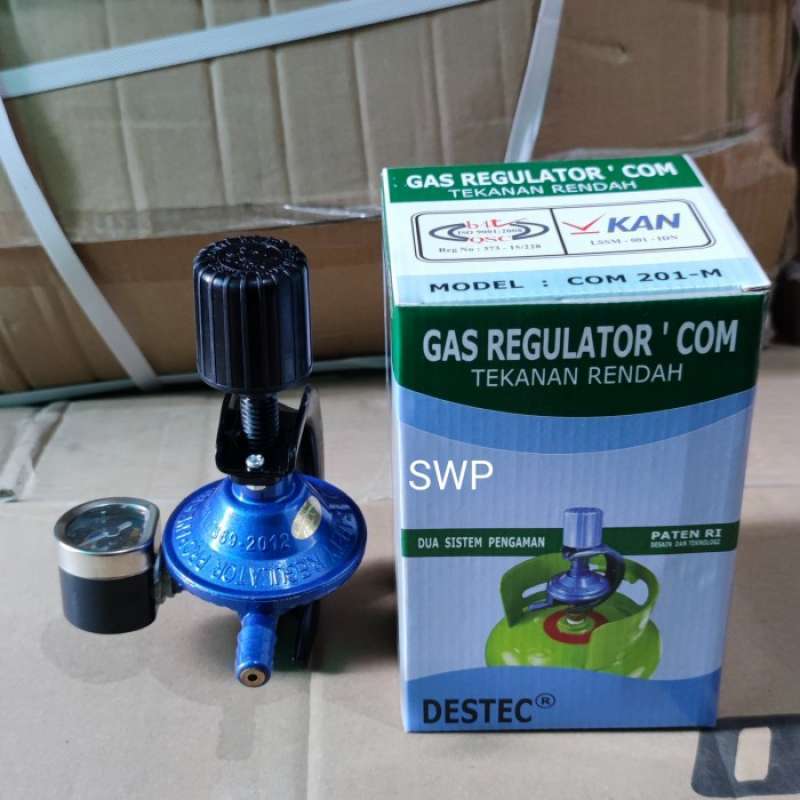 Jual Destec Regulator Gas Lpg Com 201m Plus Meteran Di Seller Niagaraa ...