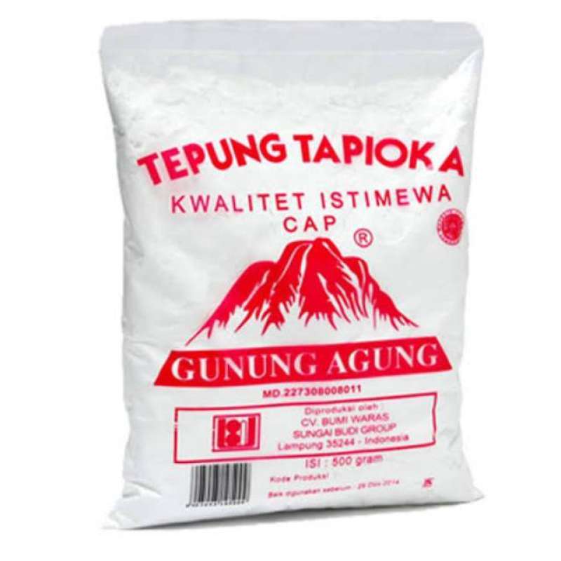 Jual Paket Tapioka cap Gunung Agung Merah (Rose Brand) 500 Gram (1 Dus ...