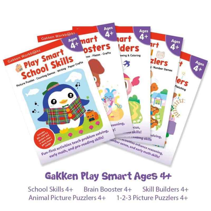 Promo Gakken Play Smart Ages 4+ Bundle Set Buku Edukasi Anak Diskon 20% ...