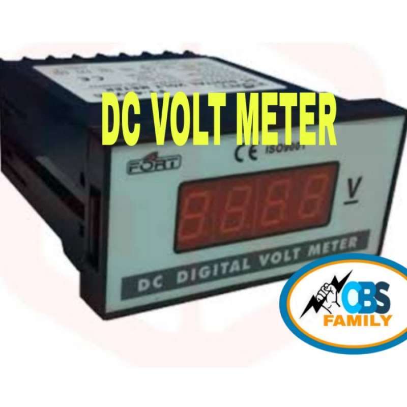 Jual Dc Digital Meter ( Ampere / Volt ) Seri Ft Merk Fort Di Seller ...