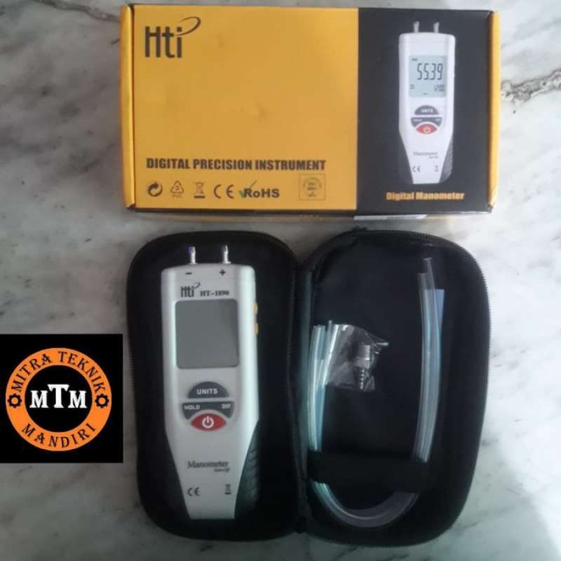 Promo ALAT UKUR HT1890 DIGITAL MANOMETER AIR PRESSURE METER HT-1890 Diskon 23% di Seller Berkah ...