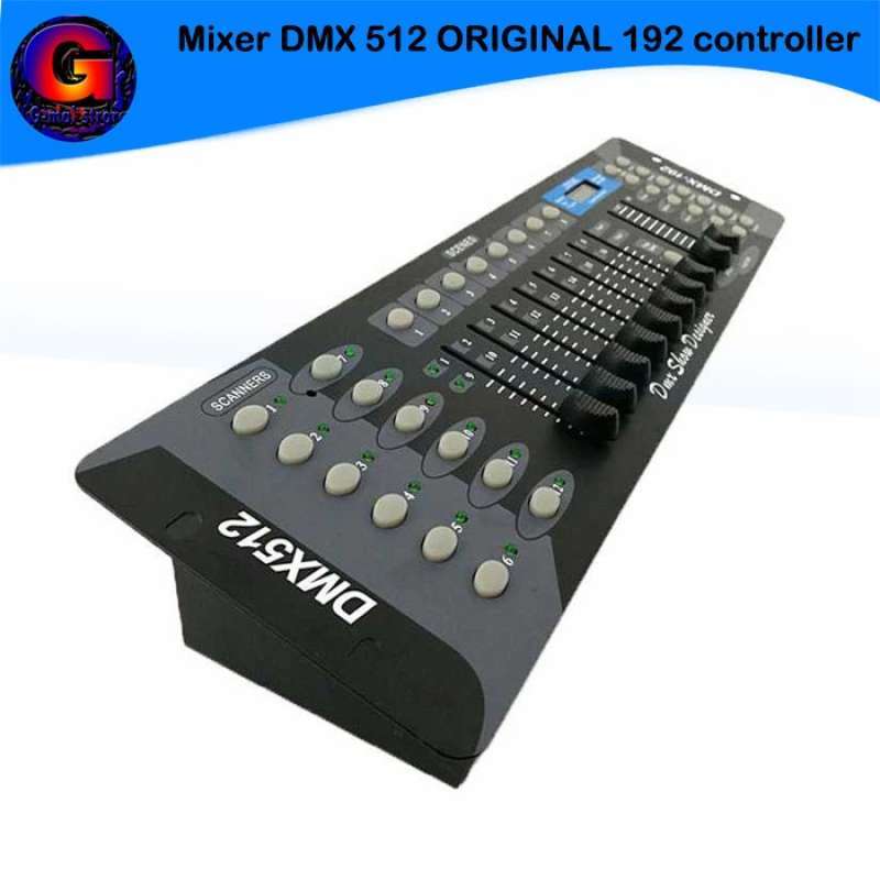 Jual Mixer Lampu Lighting Panggung Dmx 512/192 Controller Di Seller ...