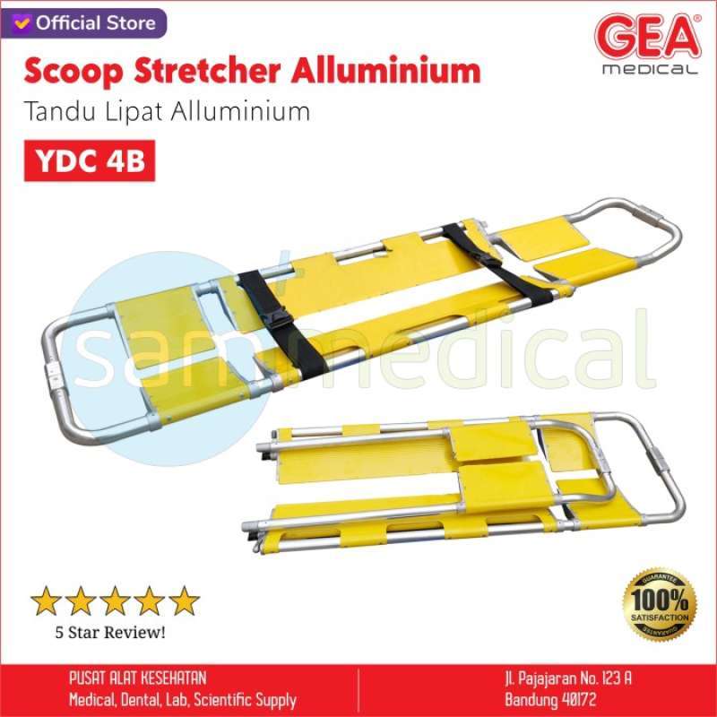 Jual Gea Scoop Stretcher Alluminium Kuning/ Tandu Lipat - Ydc 4b Di ...