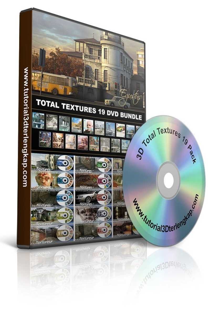 Jual 3dtotal Textures 19 Pack Architecture For 3ds Max, Sketchup, Archicad Di Seller Tutorial 3d ...