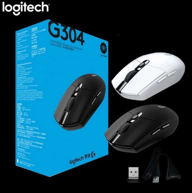Jual Mouse Logitech G304 Lightspeed Wireless | Mouse Gaming - Putih di ...