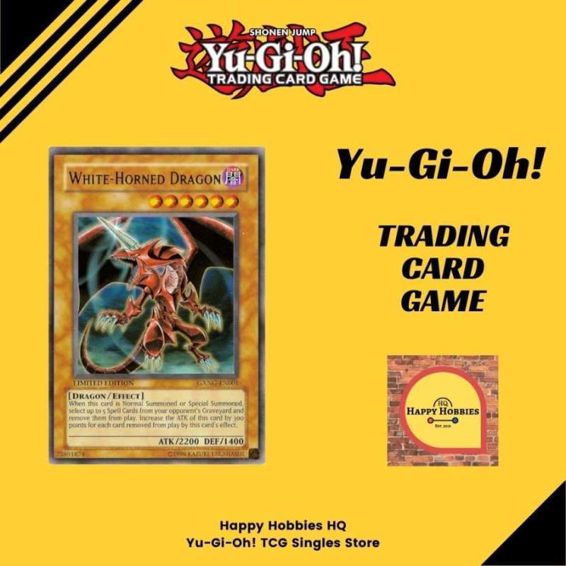 Jual YuGiOh TCG White Horned Dragon GXNG EN001 Ultra Rare Limited jual-yugioh-tcg-white-horned-dragon-gxng-en001-ultra-rare-limited
