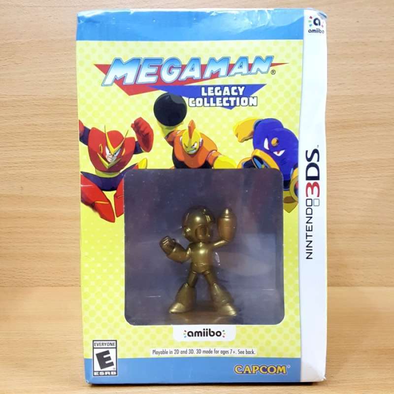 Promo Megaman Legacy Collection CE [Nintendo 3DS] Gold amiibo Rockman ...
