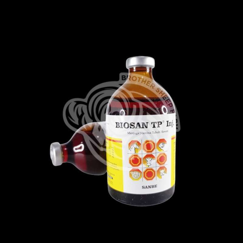 Promo Biosan Tp Inj 100ml Atp Stamina & Daya Tahan Tubuh Domba Sapi ...