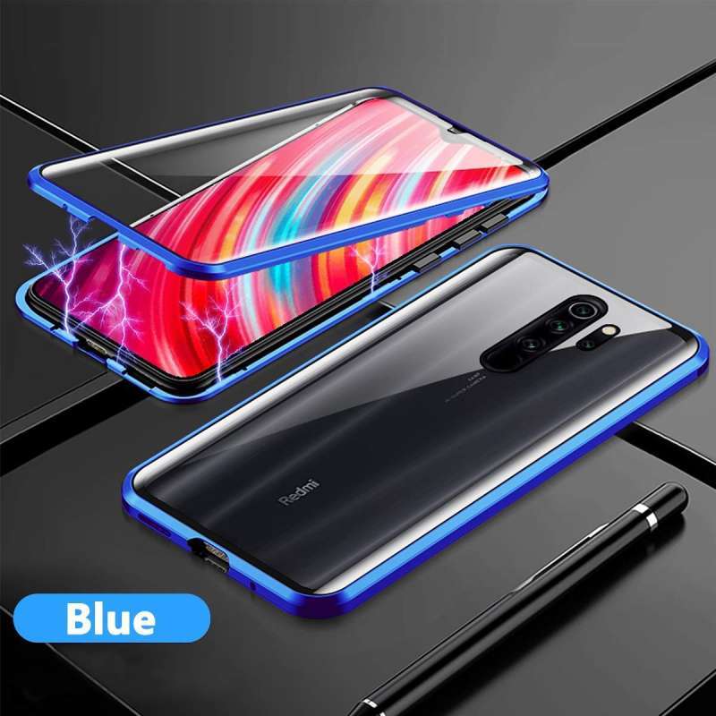 Jual Xiaomi Redmi 8 / 8A / 8APro Double Side Glass Magnetic Case Metal ...