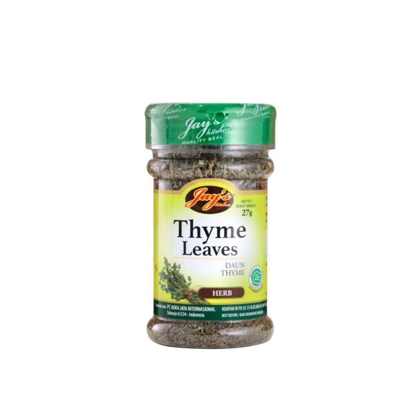 Promo Jay's Thyme Leaves (Daun Thyme) [27 GR] Diskon 18% di Seller Jay's Kitchen - Slipi, Kota ...