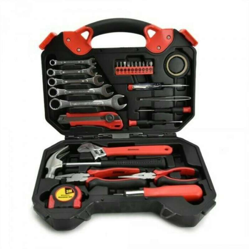 Jual SOS ToolKit 28 Tool Kit Set Original Krisbow Kotak Perkakas ...
