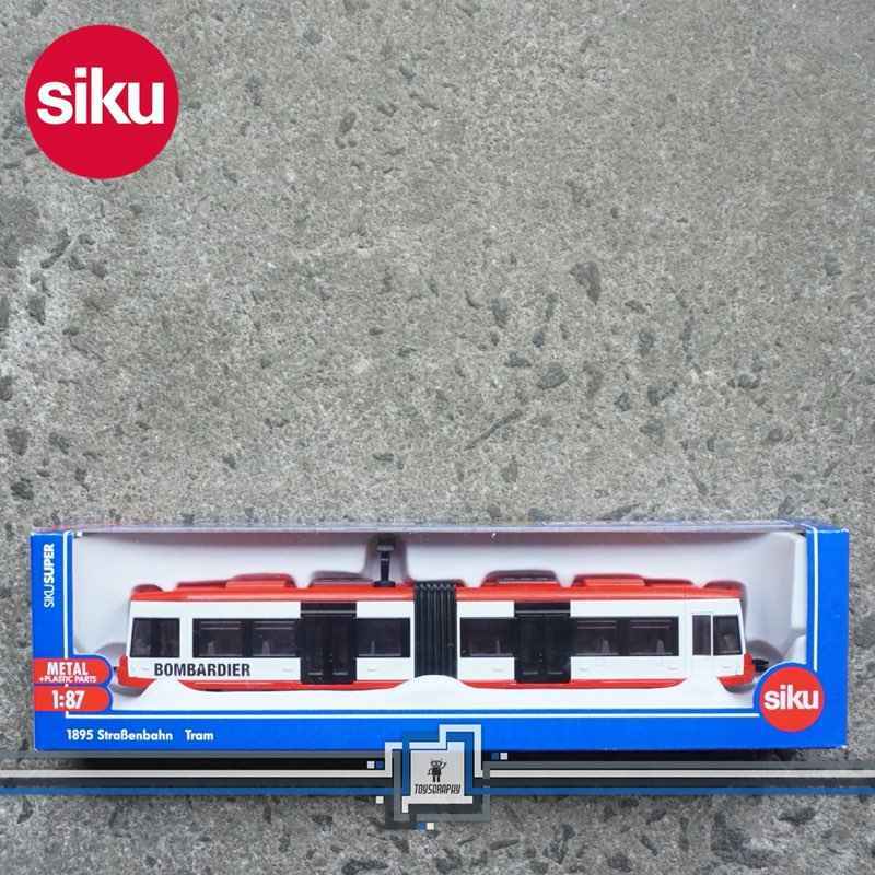 Jual Siku Super 1895 Strabenbahn Tram Bombardier Cahaya Rel Bus 1/87 Paduan Model Mobil Metal Di ...