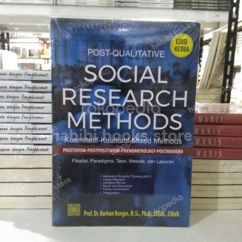 Promo Buku Post Qualitative Social Research Methods Kuantitatif ...