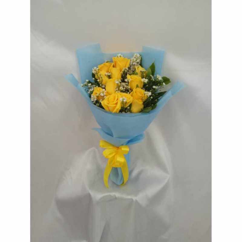 Jual Handbucket Bunga Mawar Kuning Fresh Di Seller Freshcut Flower ...