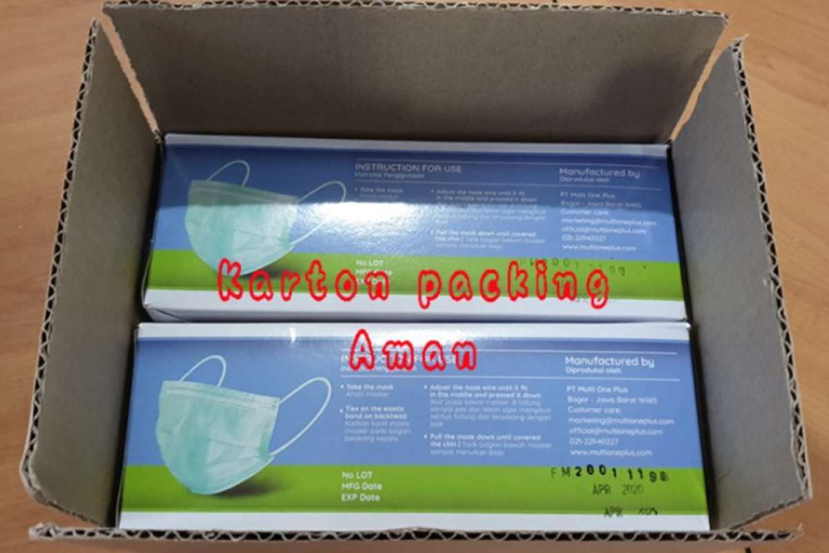 Jual Masker Medis 4 Ply Premium Multi One Plus Earloop - 1Box - 50pcs ...