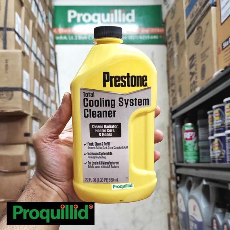 Promo Prestone Radiator Total Cooling System Flush Cleaner Penguras ...