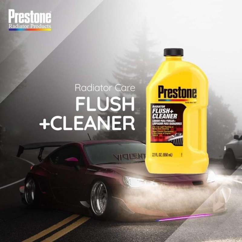 Promo Prestone Radiator Total Cooling System Flush Cleaner Penguras ...
