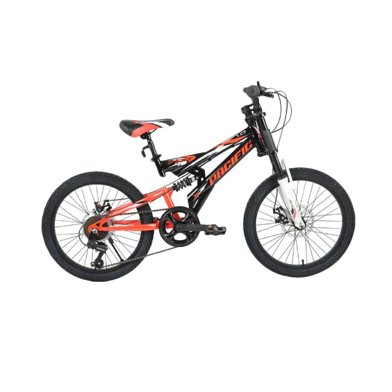 Jual Pacific Viper 1.0 Sepeda Mtb - Hitam Merah [20 Inch] Di Seller Ss ...