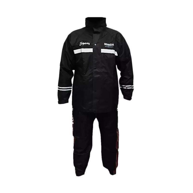 Promo Rosida R882 Jas Hujan Sporty - Hitam - L Diskon 16% di Seller ...