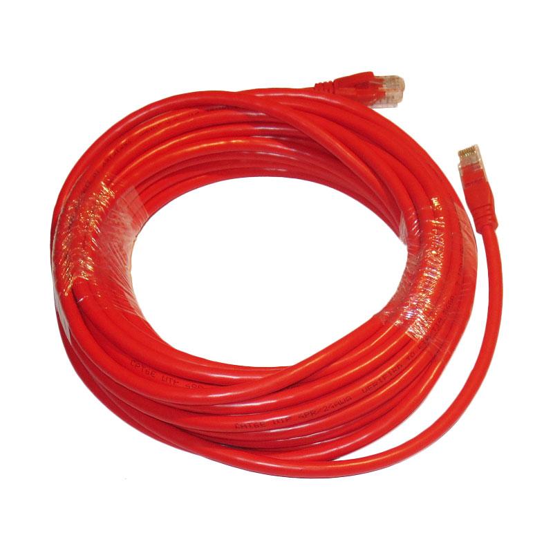 Jual OEM Cat6 UTP Kabel LAN - Merah [10 m] di Seller Jaya Karya Fiber ...