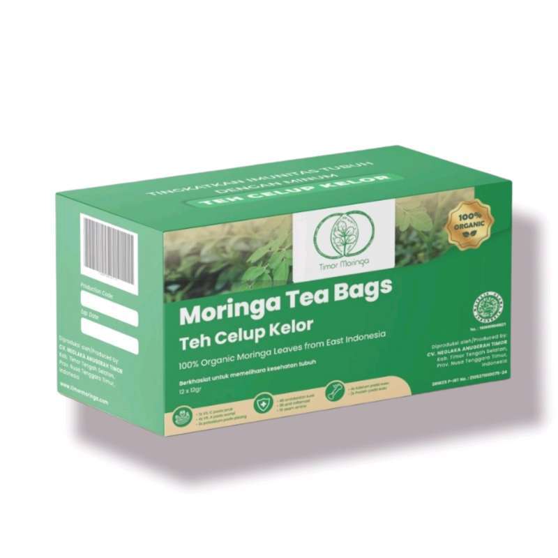 Jual Teh Celup Kelor (moringa Tea Bags) Timor Moringa 100% Organim Di ...
