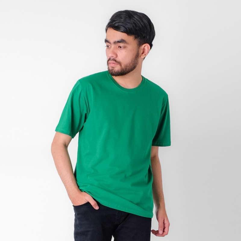 Jual Baju Kaos Polos Pria Lengan Pendek - XL Hijau di Seller jiggly ... Jual Baju Kaos Polos Pria Lengan Pendek - XL Hijau di Seller jiggly ...