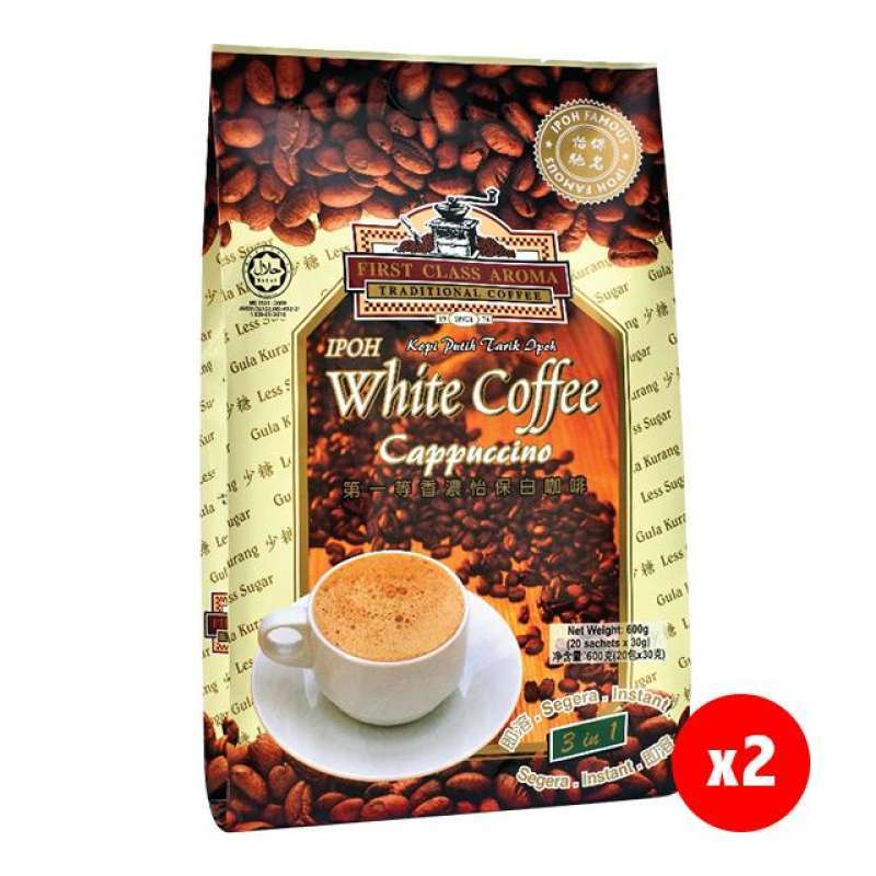 Jual Yee Kong First Class Aroma 3 in 1 White Coffee Cappuccino Less ... Jual Yee Kong First Class Aroma 3 in 1 White Coffee Cappuccino Less ...