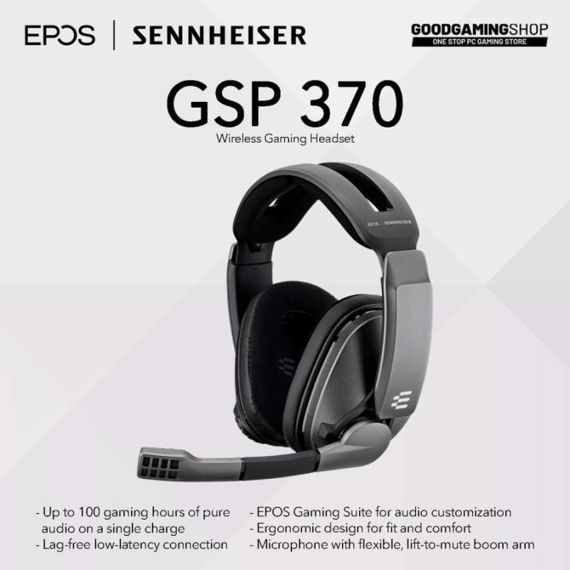 Jual Epos | Sennheiser GSP 370 - Wireless Gaming Headse di Seller IsGone - Kapuk, Kota Jakarta ...