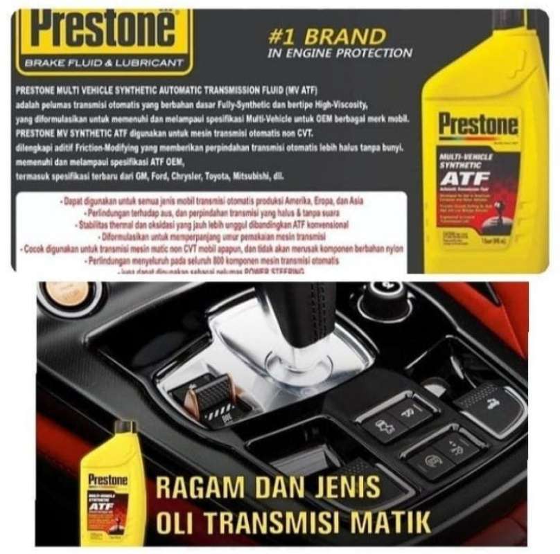 Jual Prestone ATF Multi Vehicle Synthetic Oli Transmisi Matic Daihatsu Ayla ATF MV 946mL ...