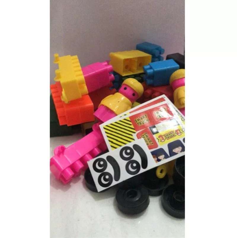 Jual Mainan Lego Haha Block Tas 76 pcs | Balok Susun Tas di Seller ...