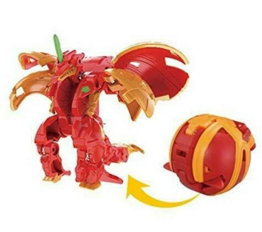 Jual Mainan Bakugan Bbp-027 Booster Dx Dragonoid Evo Red Di Seller ...