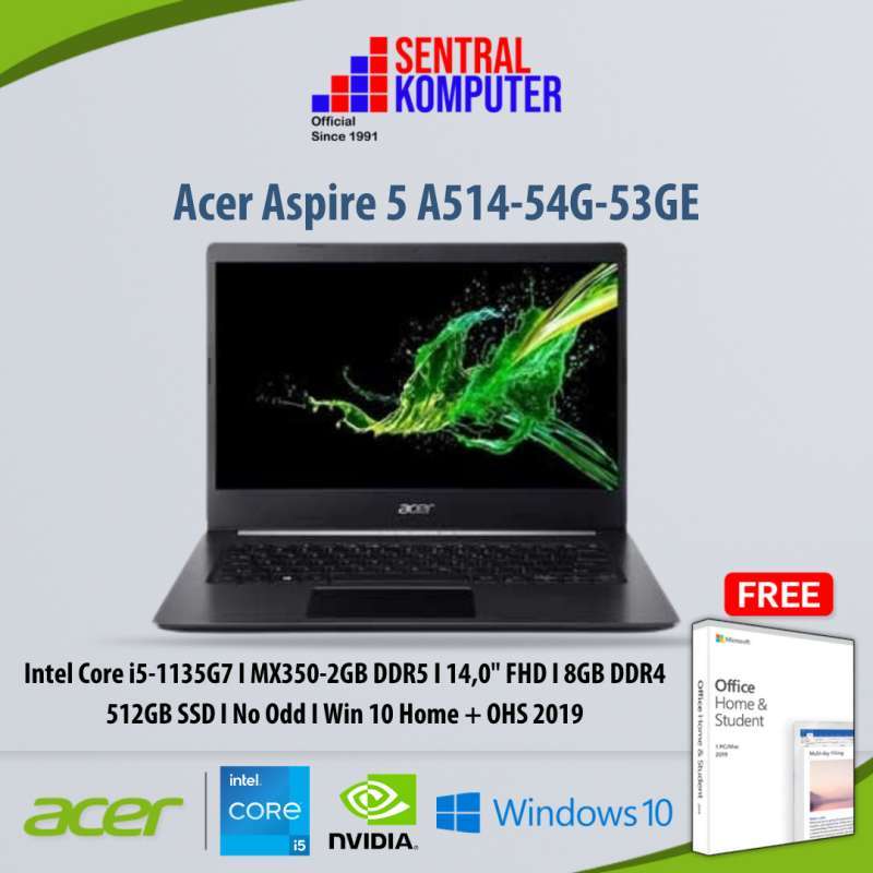 Jual Acer Aspire A G Ge I Core I G I Mx Gb Ddr I Fhd I Gb Ddr I Gb