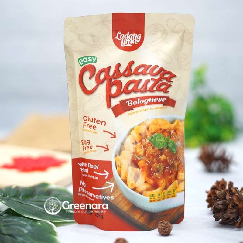Jual Ladang Lima Cassava Pasta Bolognese di Seller GREENARA - Kelapa ...